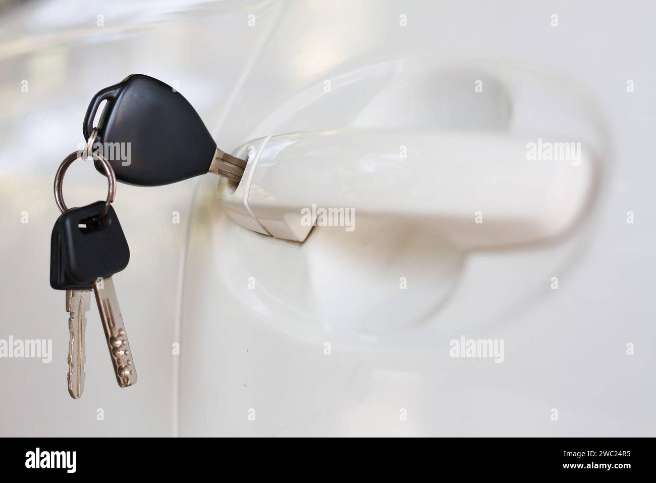 Left keys in car hi-res stock photography and images - Alamy