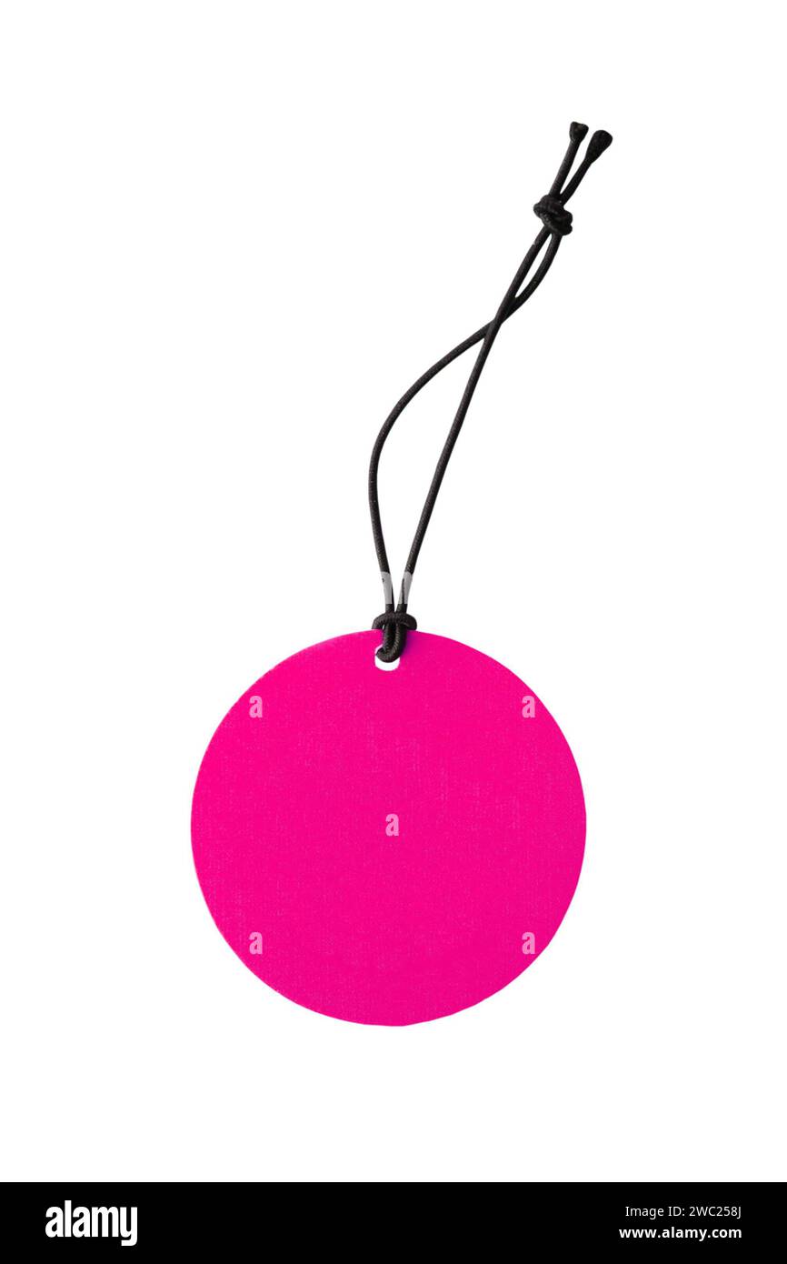 Price tag label isolated on white background Stock Photo - Alamy