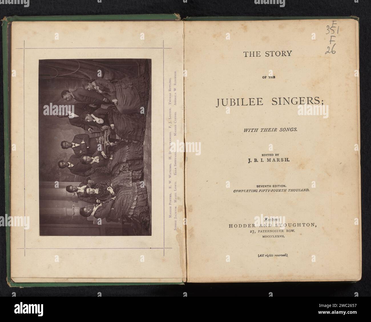 Group portrait of the Jubilee Singers, Anonymous, 1872 - in Or Before ...
