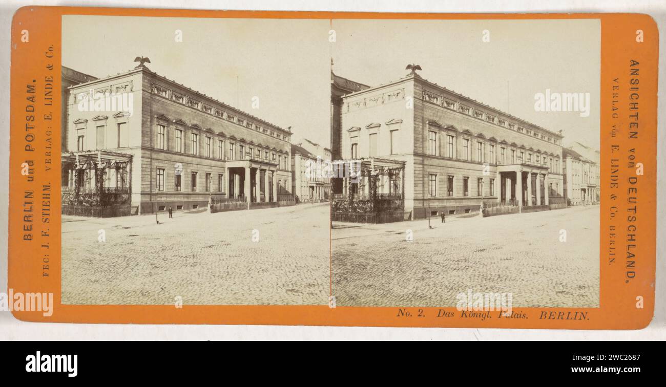 Altes Palais in Berlin, Johann Friedrich Stiehm, 1868 - 1870 ...