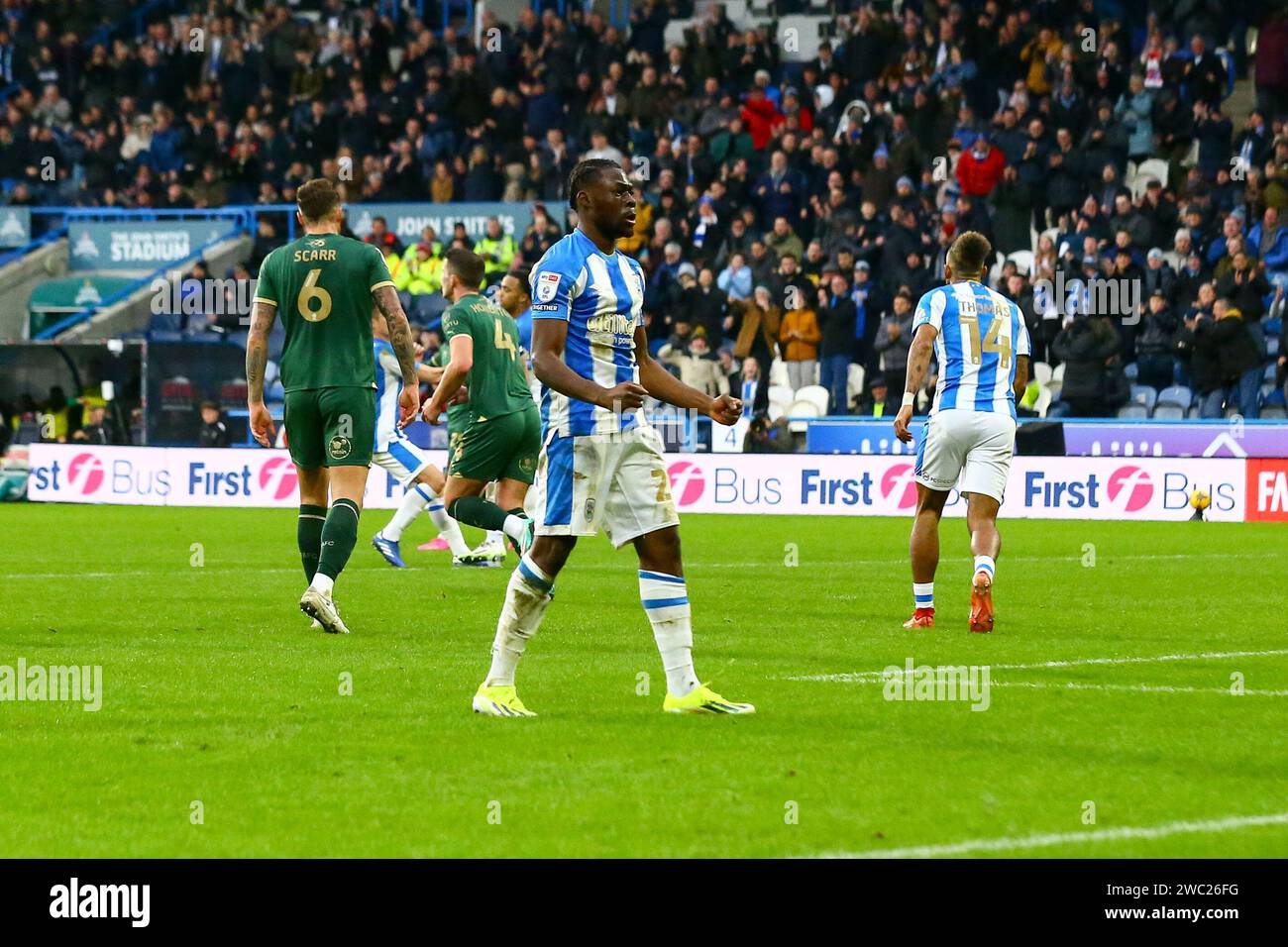 John Smith's Stadium, Huddersfield, England - 13th January 2024 Alex ...