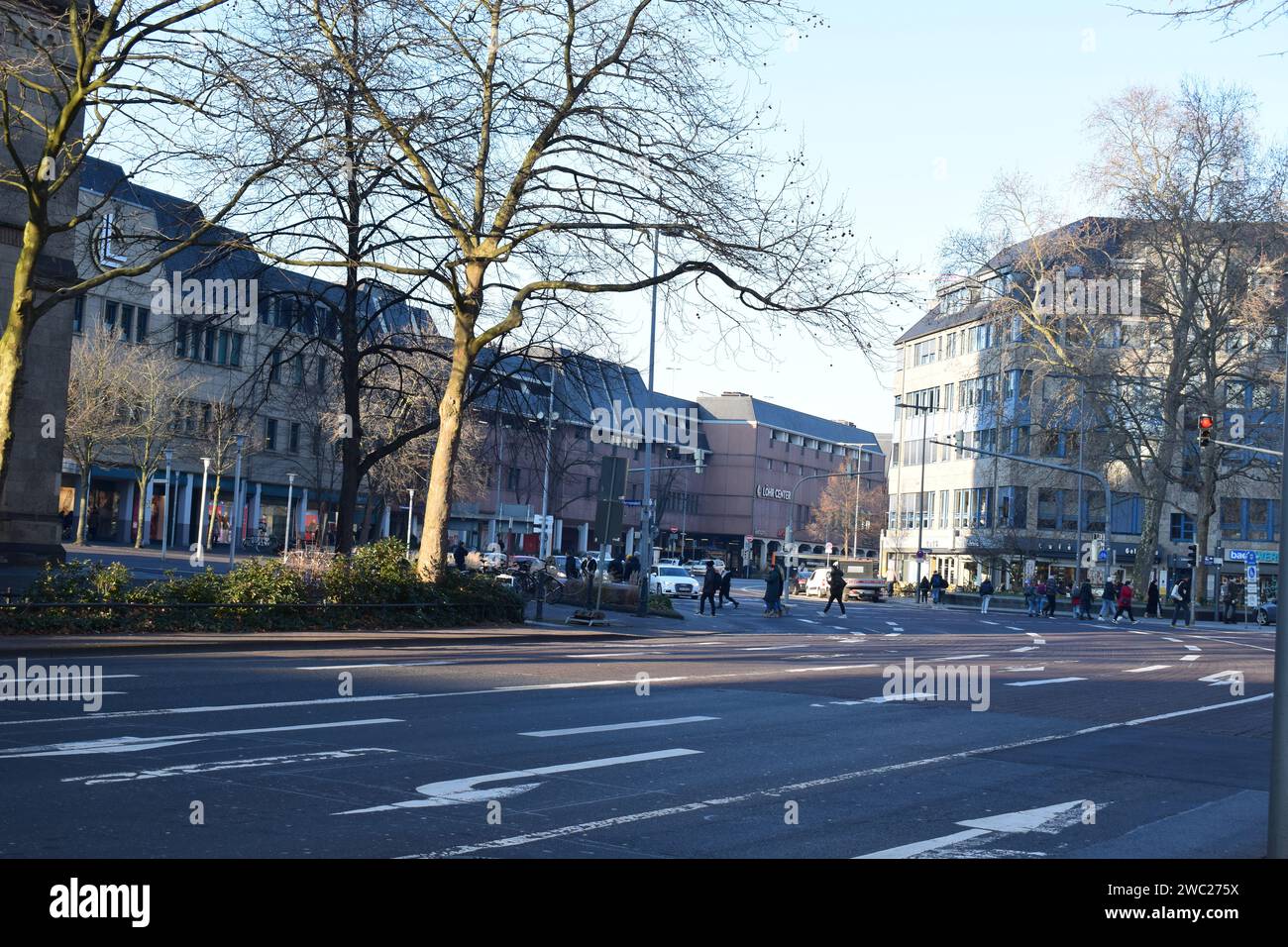 city street in Germany Stock Photo - Alamy