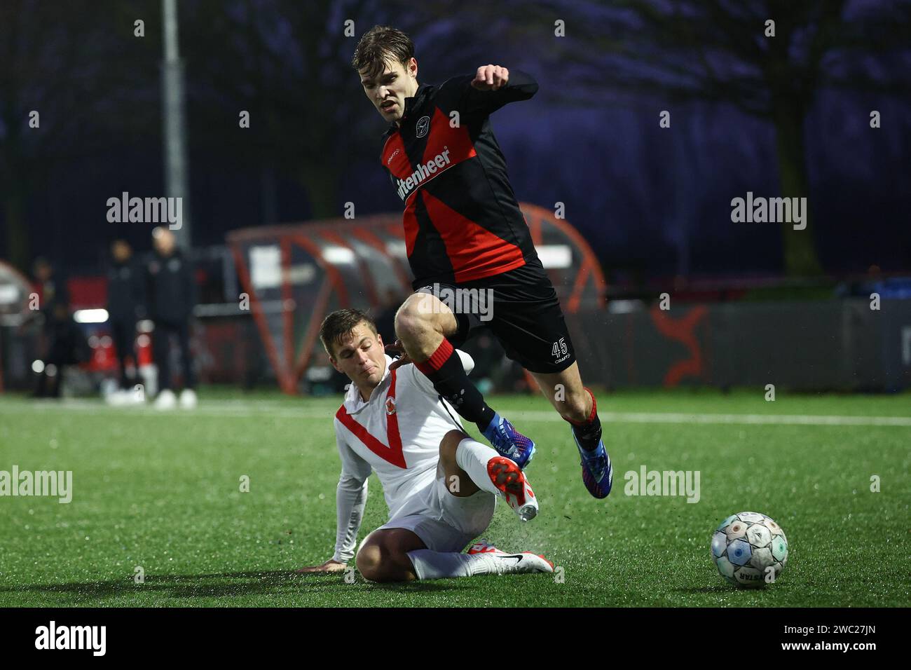 Almere, Netherlands. 13th Jan, 2024. ALMERE, 13-01-2024, Yanmar stadium ...