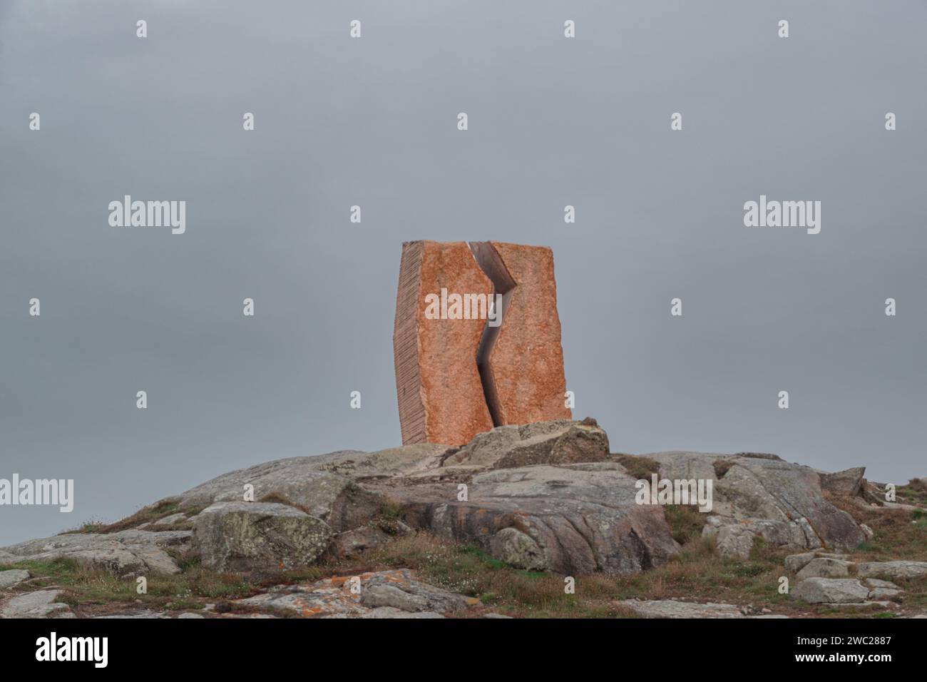 Monument in memory of the ecological disaster caused by the sinking of ...