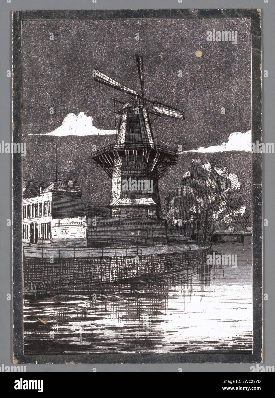 Amsterdam. Funenkade - Molen "De Gooier", Anonymous, Gebr. Van Rijkom ...