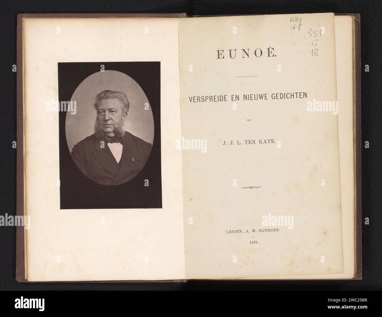 Portrait of Jan Jacob Lodewijk ten Kate, Anonymous, c. 1870 - in or ...