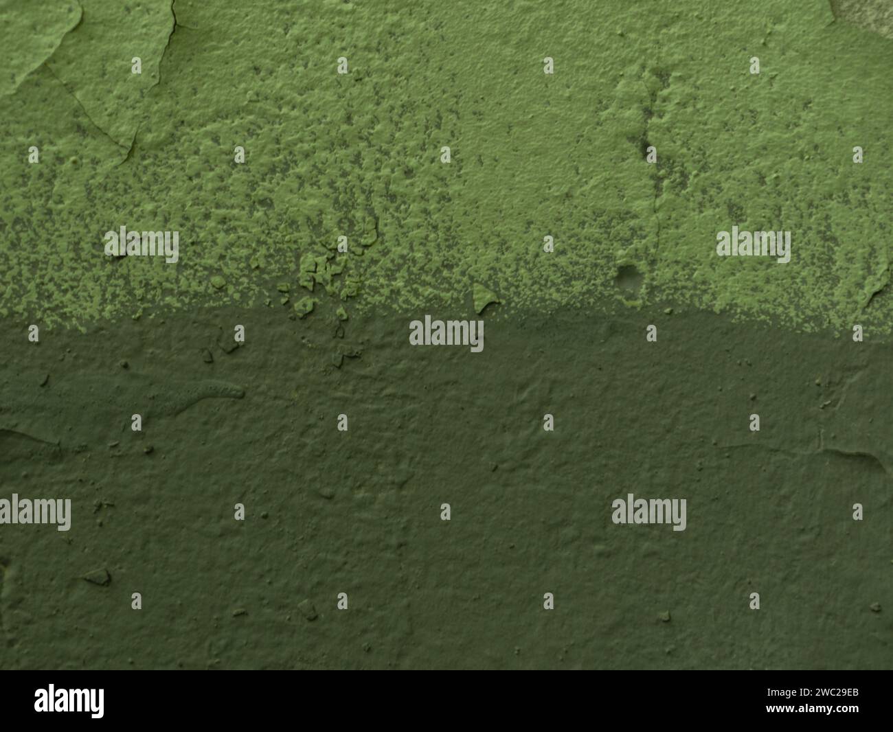 Wall Painted Two Tone. Texture background of two tones: green and light ...