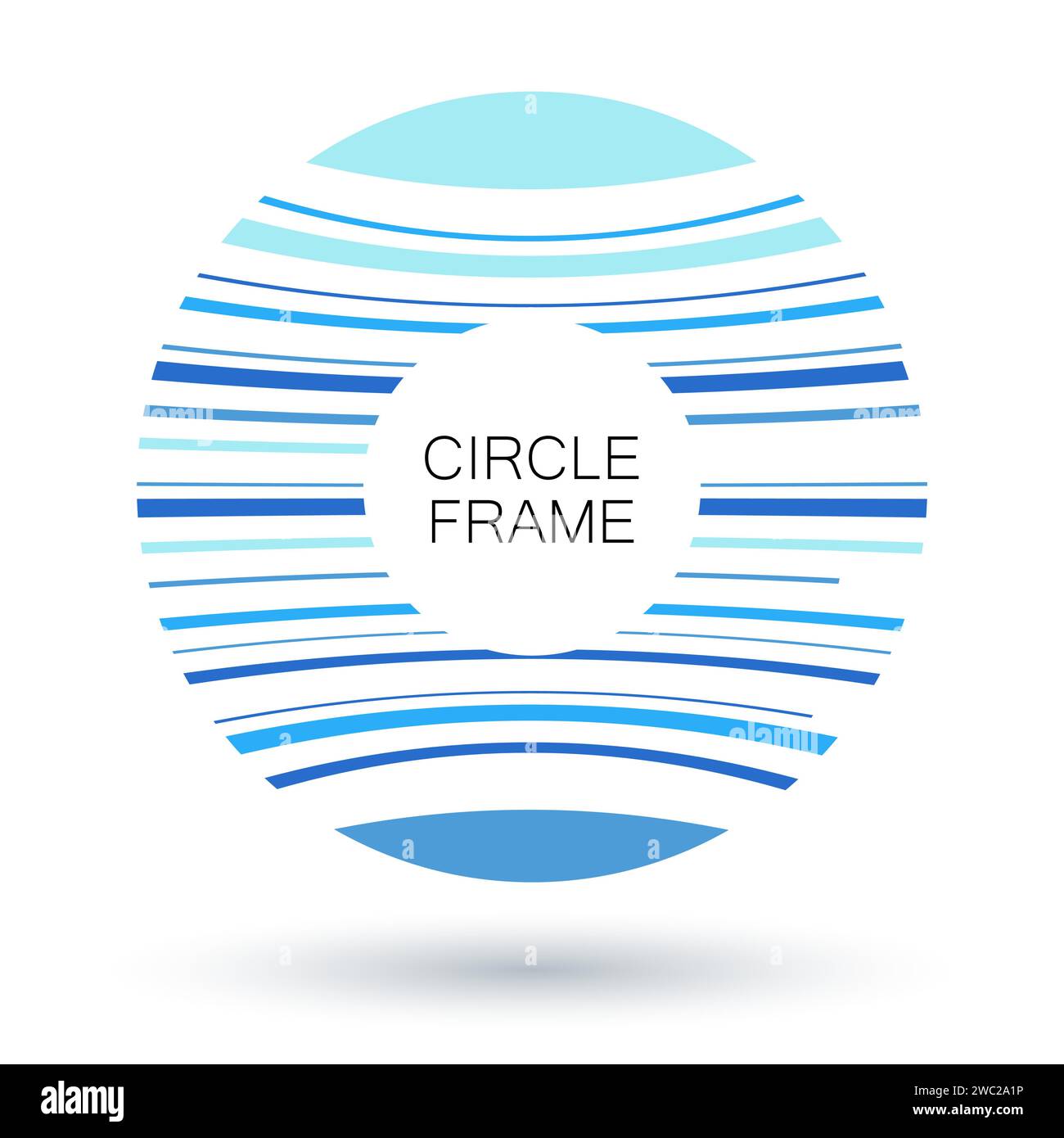 Abstract frame Hand drawn doodle circle Patterns. round Backgrounds ...