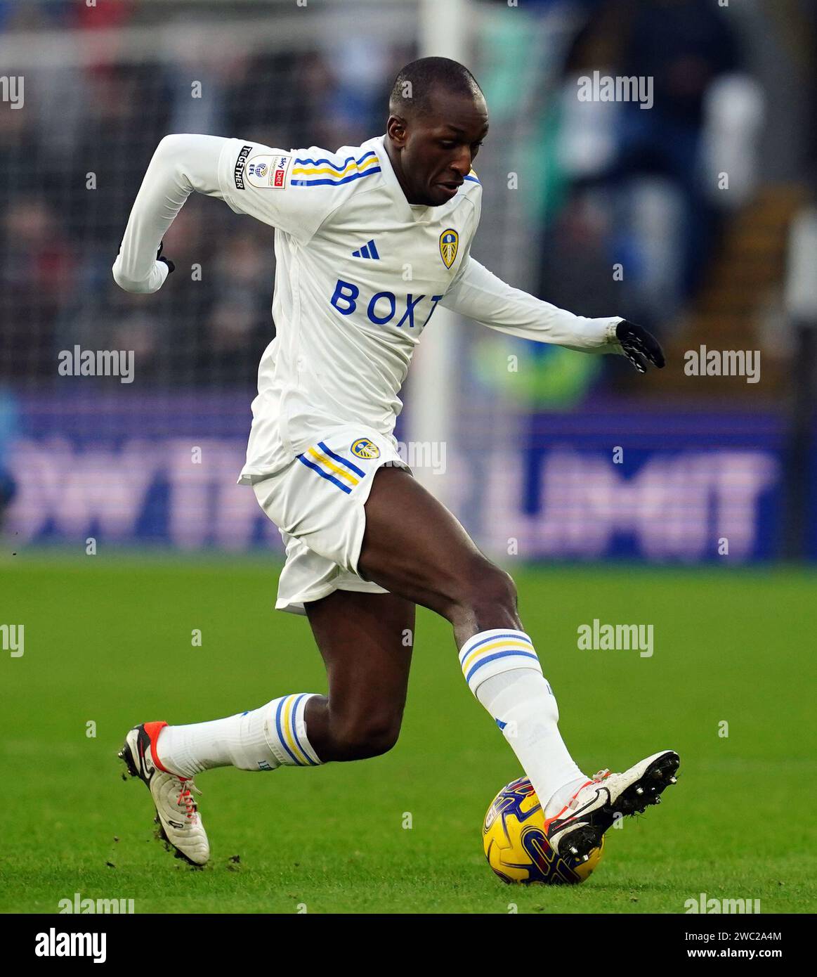 Leeds United's Glen Kamara during the Sky Bet Championship match at the ...