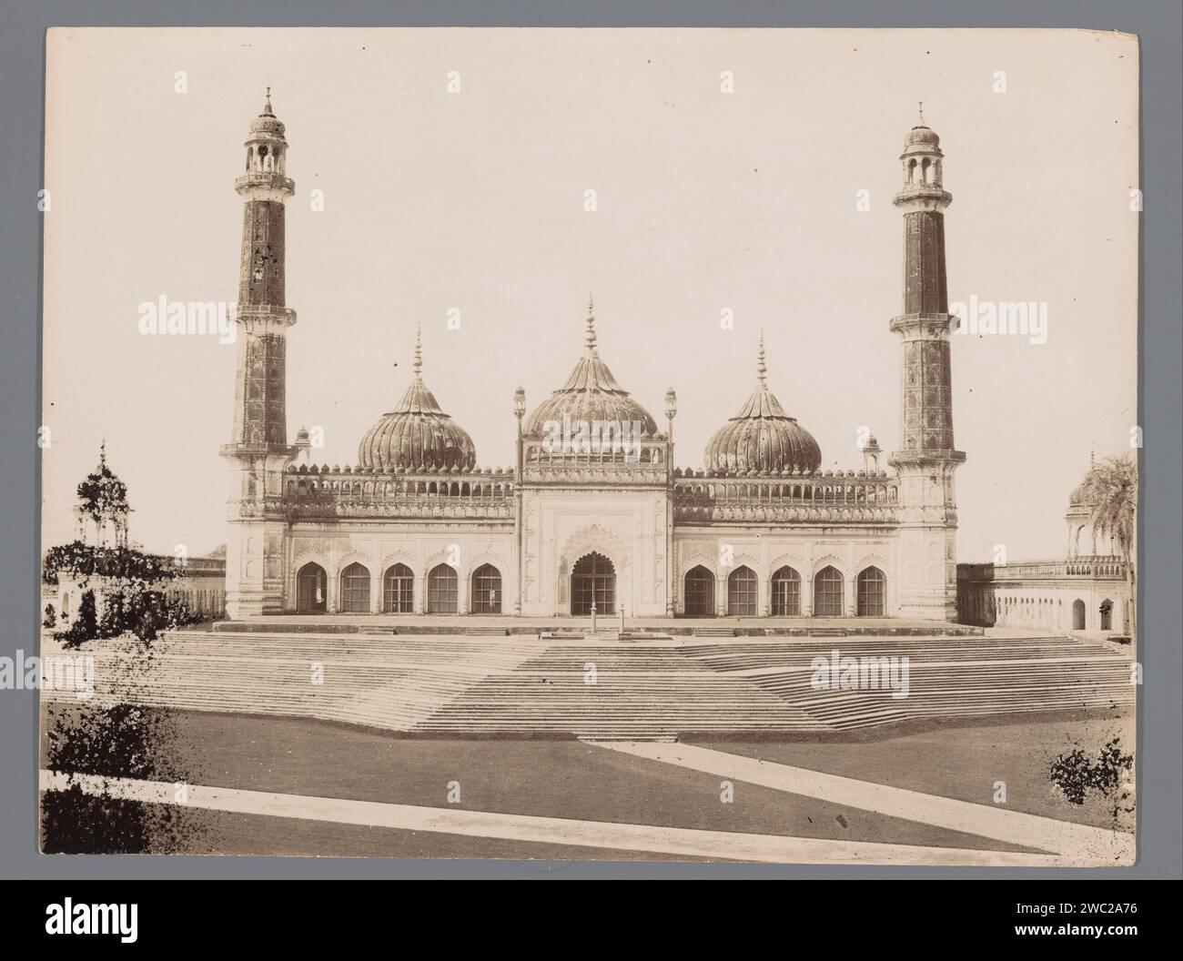 View of the Asifi mosque in Lucknow, Uttar Pradesh, India, anonymous ...