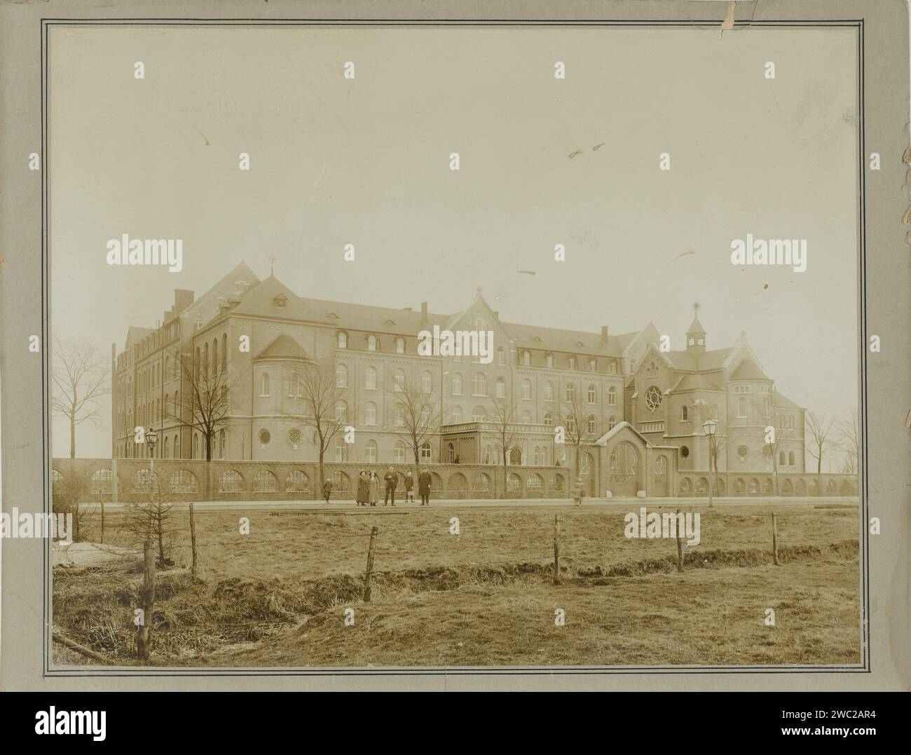 Monastery or boarding school in Neo -Roman style, Anonymous, 1860 ...