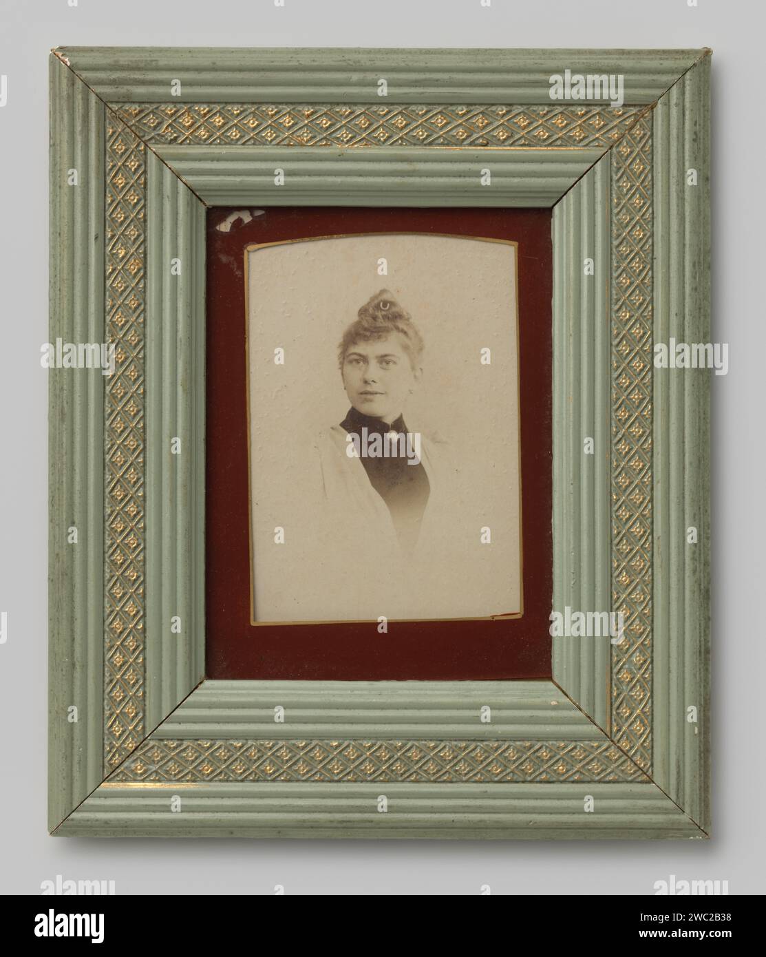 Portrait of an unknown woman, Louis Robert Werner (Possibly), 1890 ...