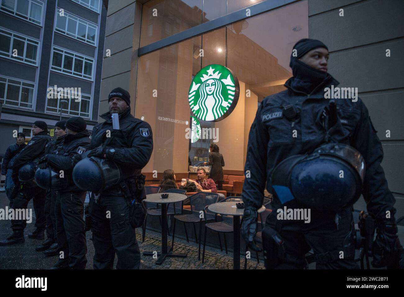 In Berlin, a contentious pro-Palestine protest on January 13, 2024, at ...
