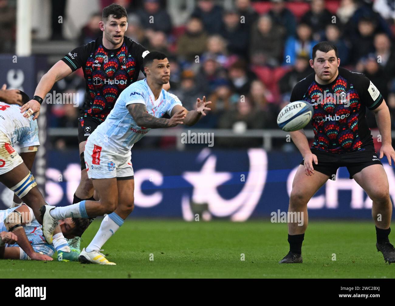 Ashton Gate, Bristol, UK. 13th Jan, 2024. Investec Champions Cup Rugby ...