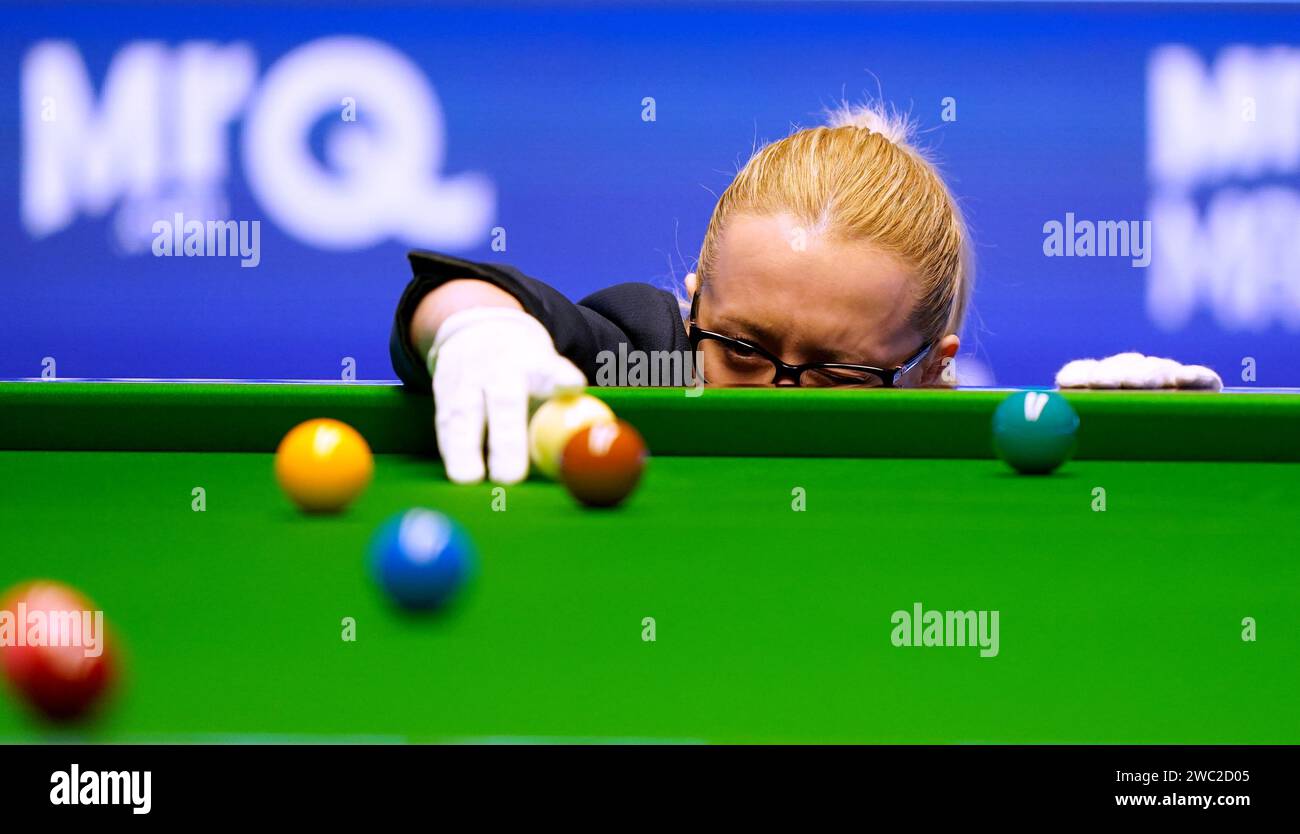 Referee Desislava Bozhilova during day seven of the MrQ Masters at ...