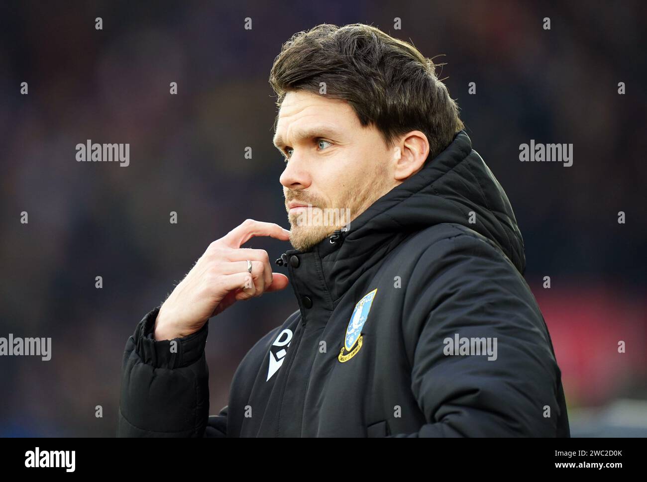 Sheffield Wednesday manager Danny Rohl during the Sky Bet Championship ...