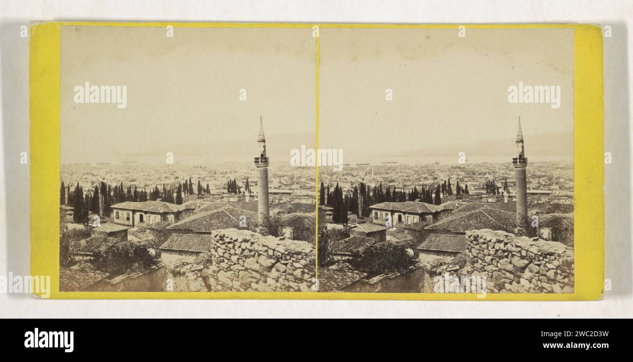 View of Izmir, Turkey, Frank Mason Good, 1866 - 1875 stereograph ...