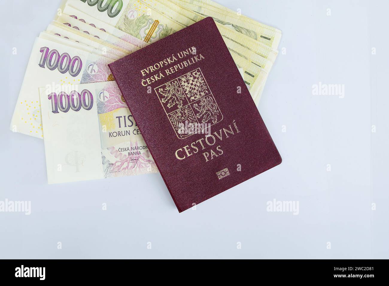 Czech passport hi-res stock photography and images - Alamy