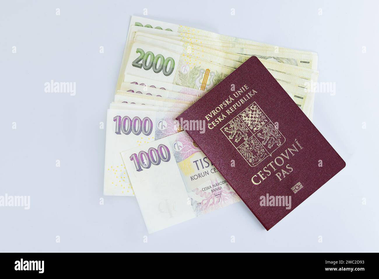 Czech passports hi-res stock photography and images - Alamy