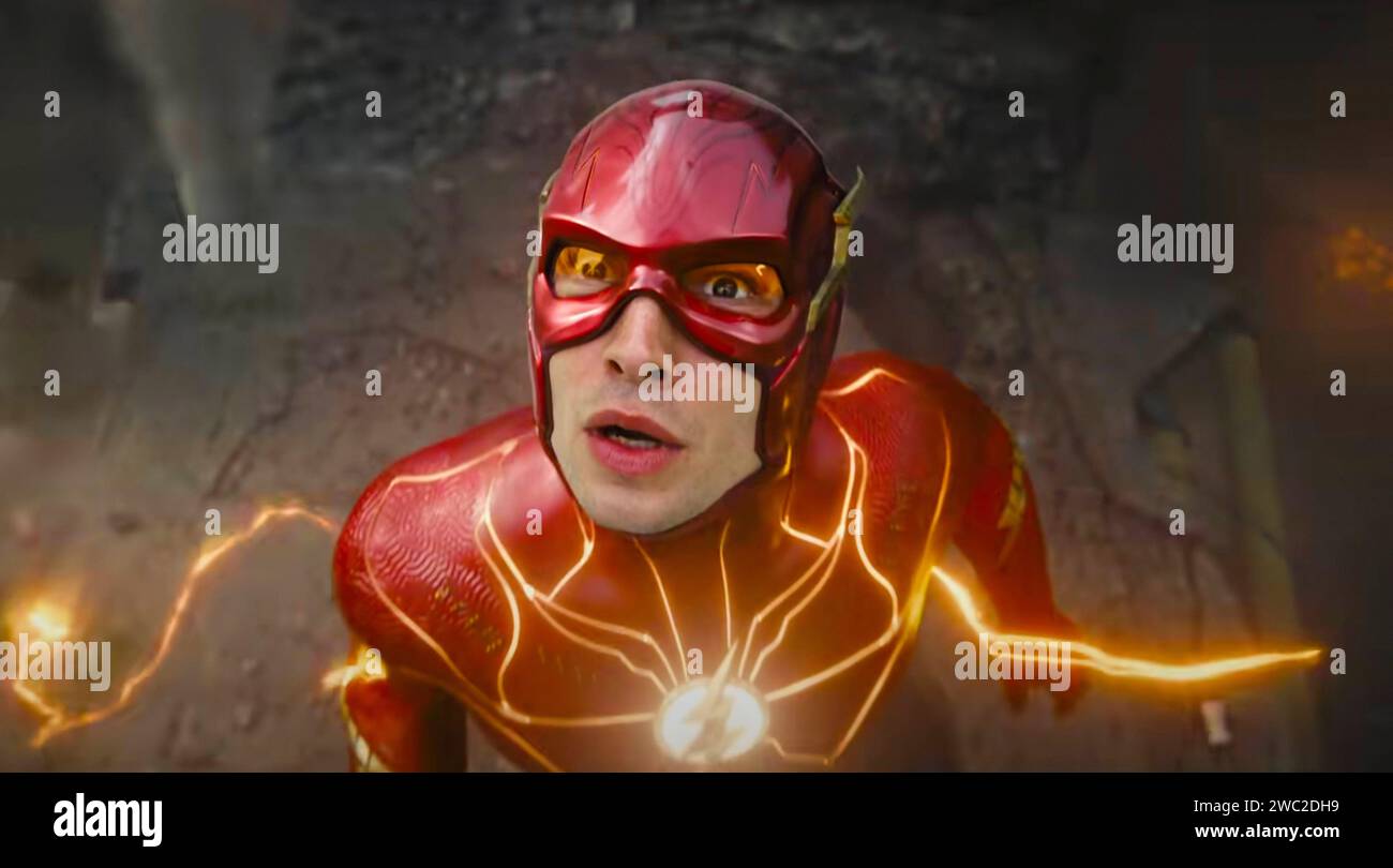 The Flash (2023) directed by Andy Muschietti and starring Ezra Miller ...