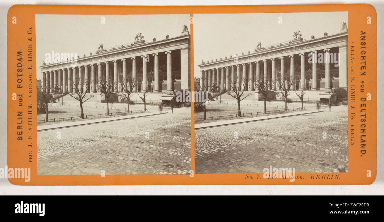 Atles Museum in Berlin, Johann Friedrich Stieimm, 1868 - 1870 ...