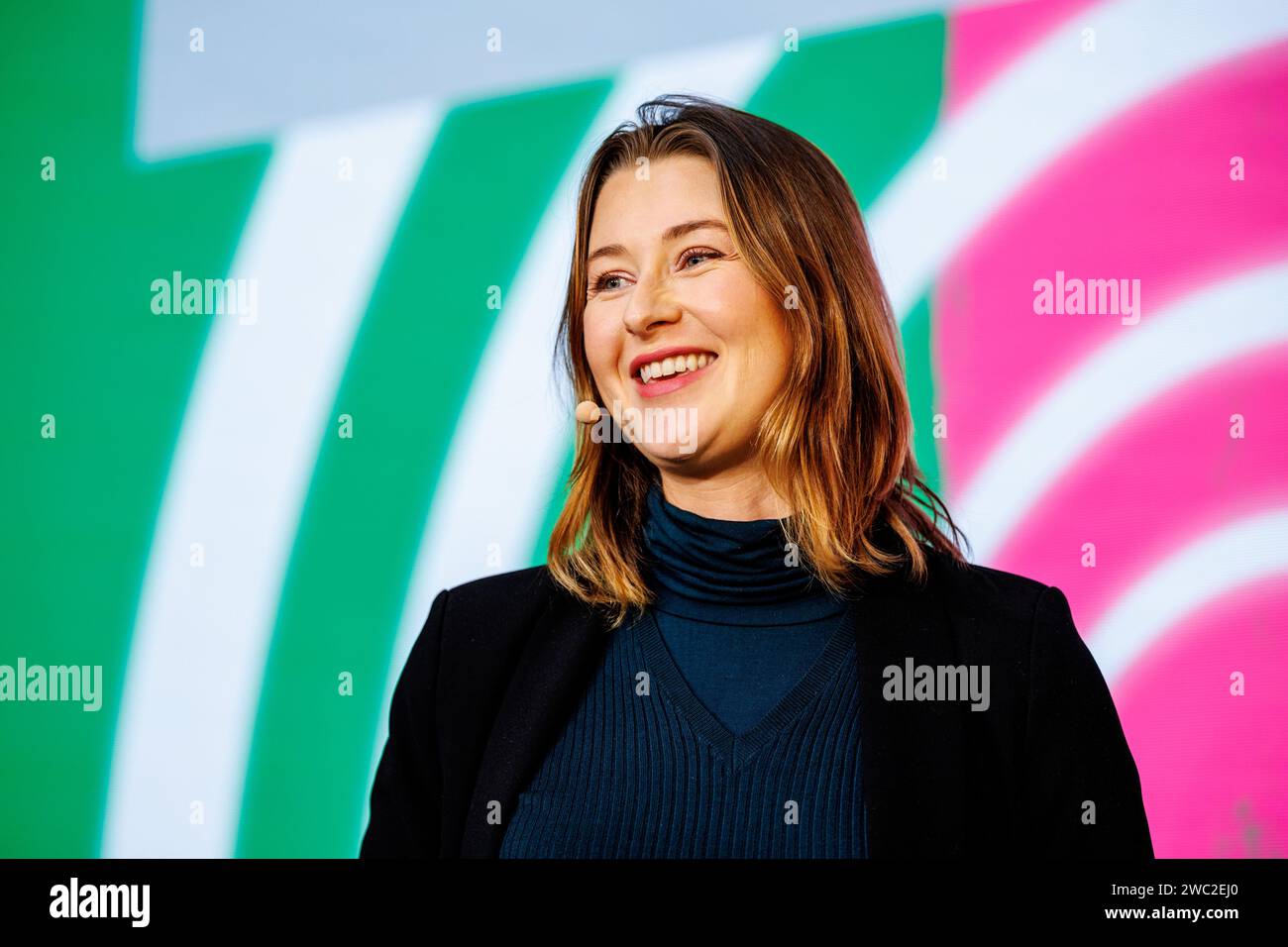 Munich, Germany. 13th Jan, 2024. Alissa Baier-Lentz, Kintra Fibers ...