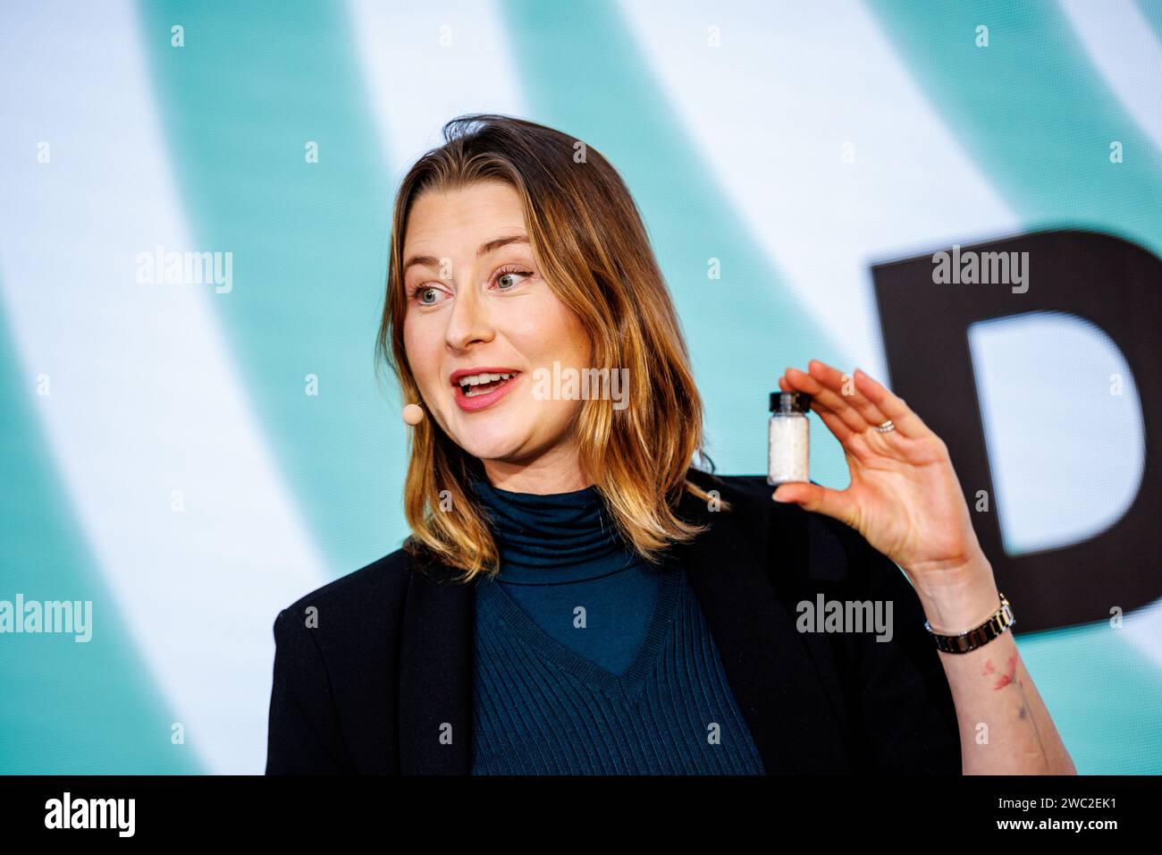 Munich, Germany. 13th Jan, 2024. Alissa Baier-Lentz, Kintra Fibers ...