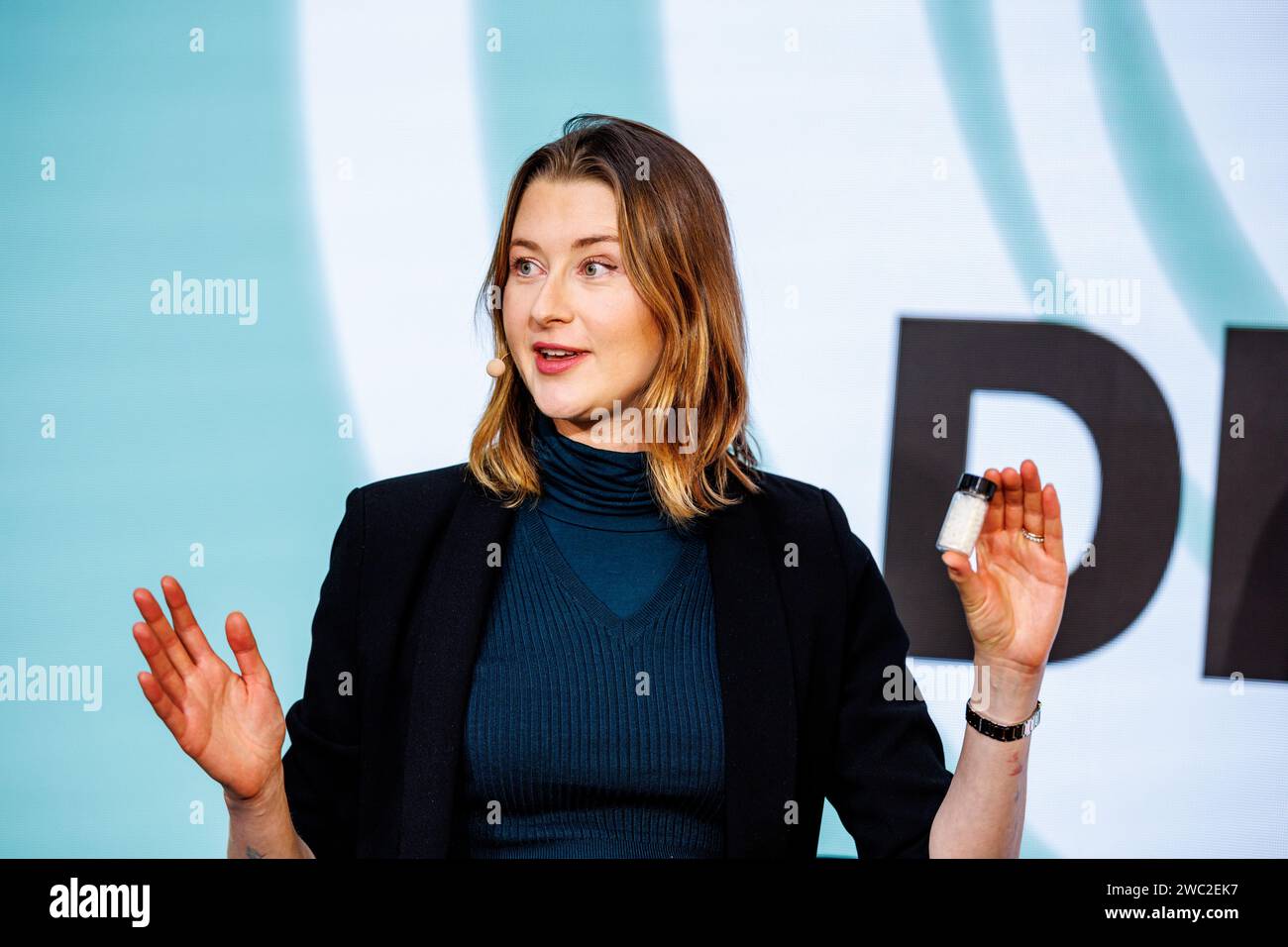 Munich, Germany. 13th Jan, 2024. Alissa Baier-Lentz, Kintra Fibers ...