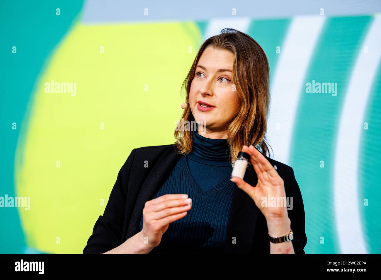 Munich, Germany. 13th Jan, 2024. Alissa Baier-Lentz, Kintra Fibers ...