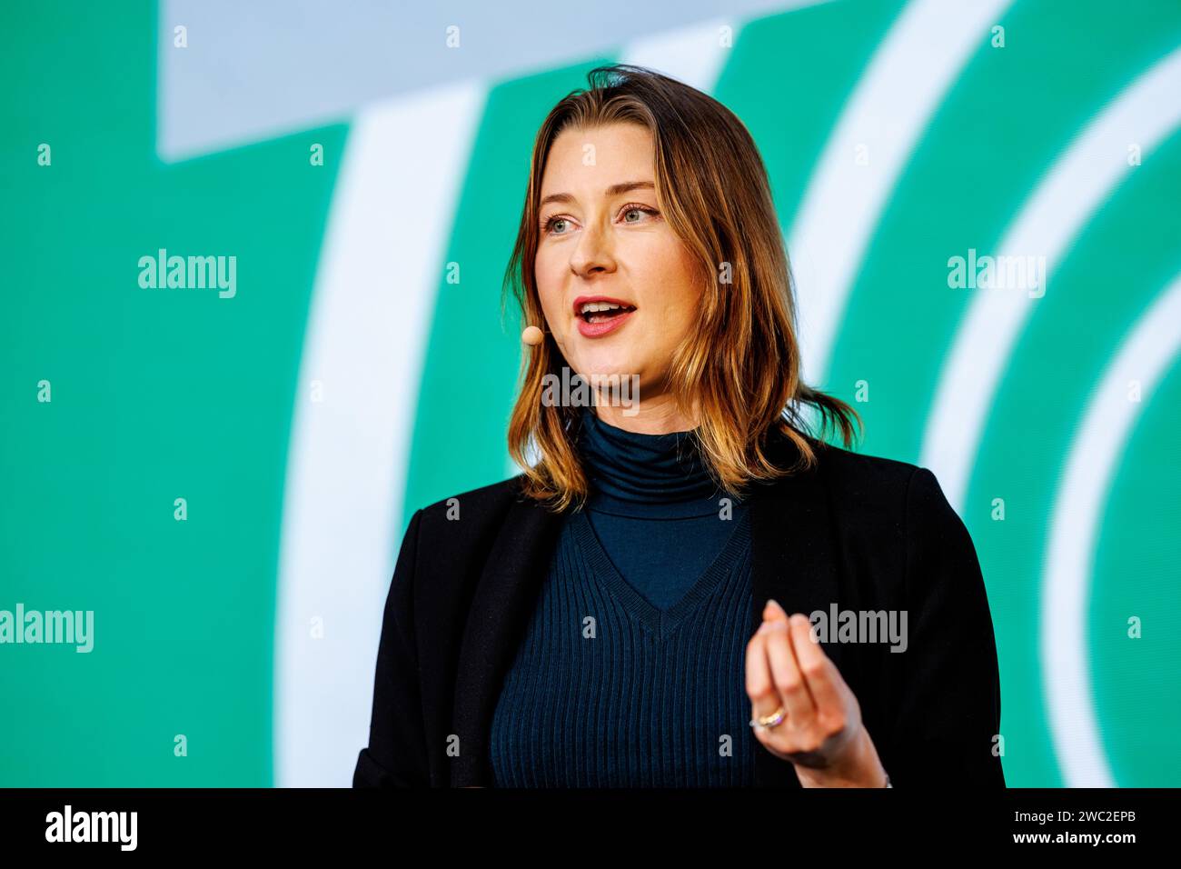 Munich, Germany. 13th Jan, 2024. Alissa Baier-Lentz, Kintra Fibers ...