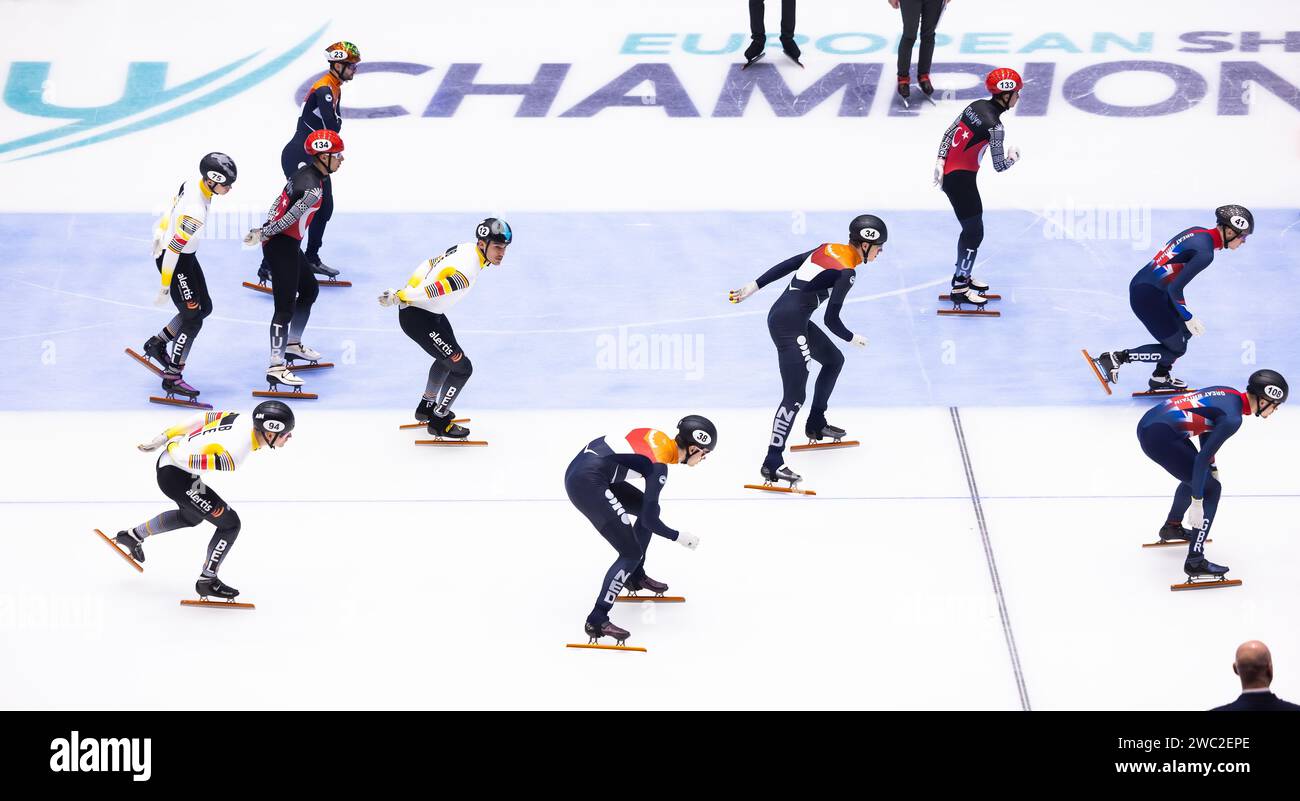 GDANSK - Teun Boer and Kay Huisman in action during the semi-final ...