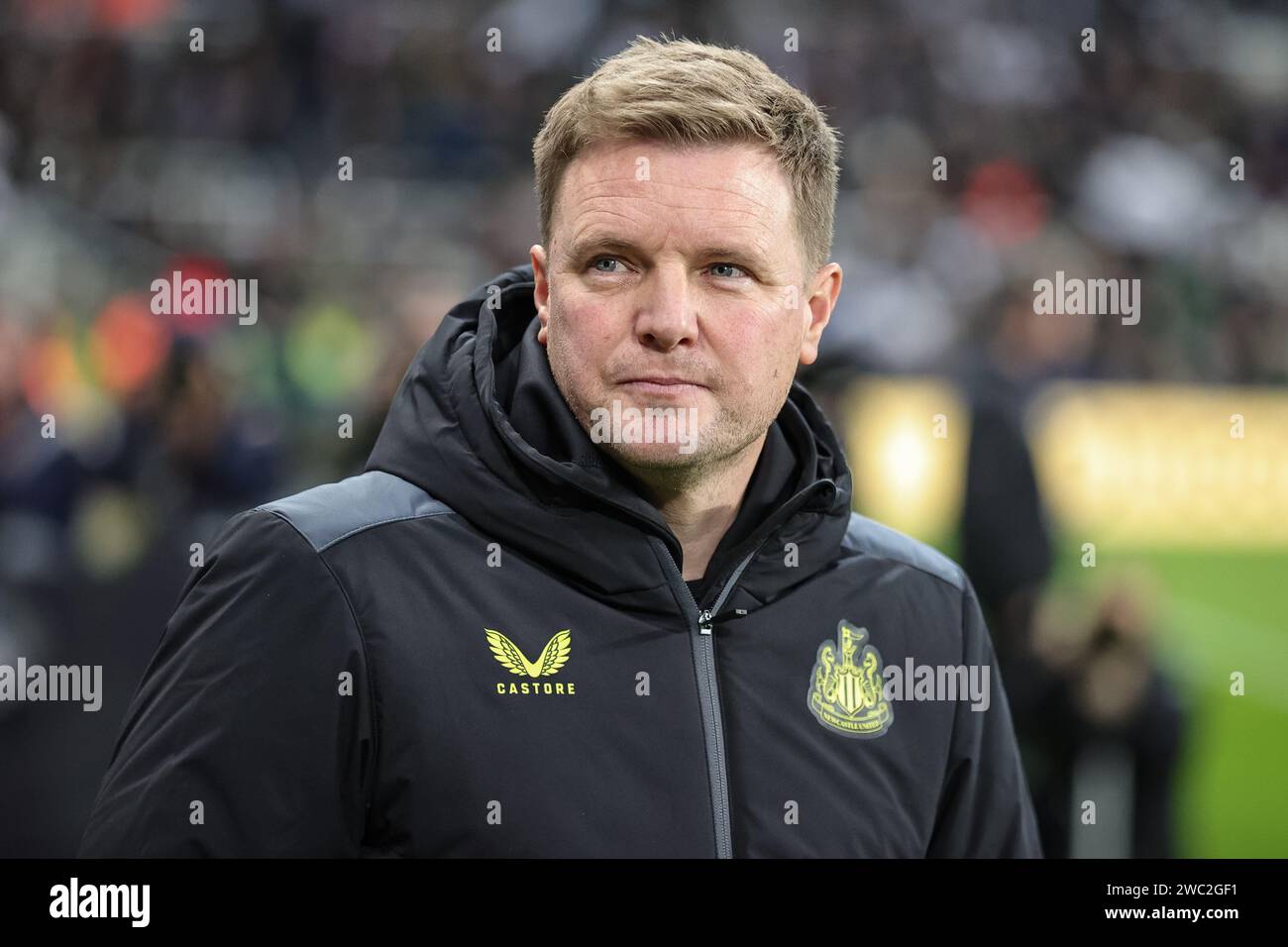 Eddie Howe manager of Newcastle United during the Premier League match ...