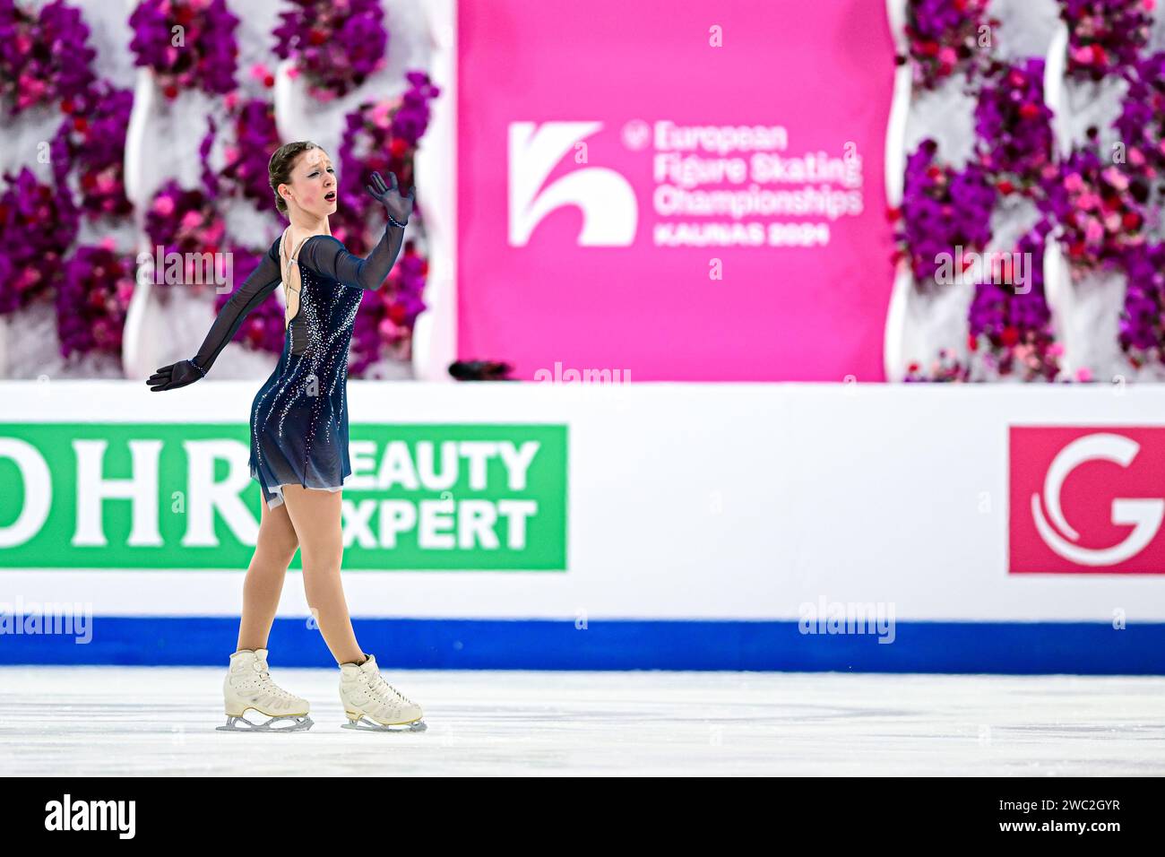 Sarina JOOS (ITA), during Women Free Skating, at the ISU European ...