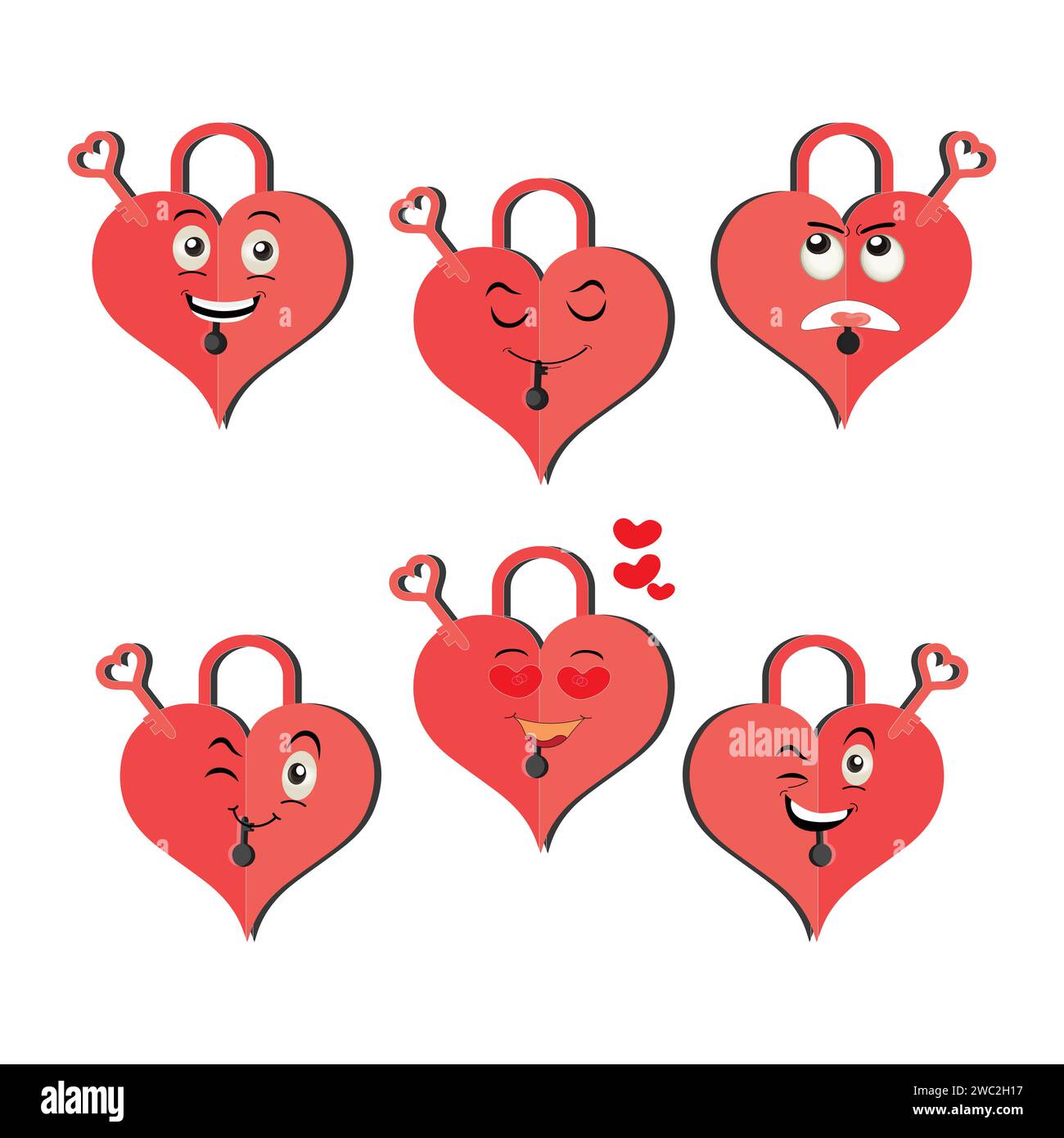 Heart organ pose Cut Out Stock Images & Pictures - Alamy
