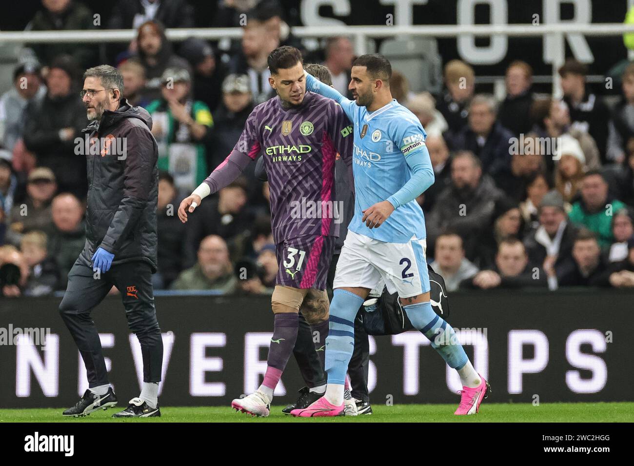 Ederson manchester city 2024 walker hi-res stock photography and images ...