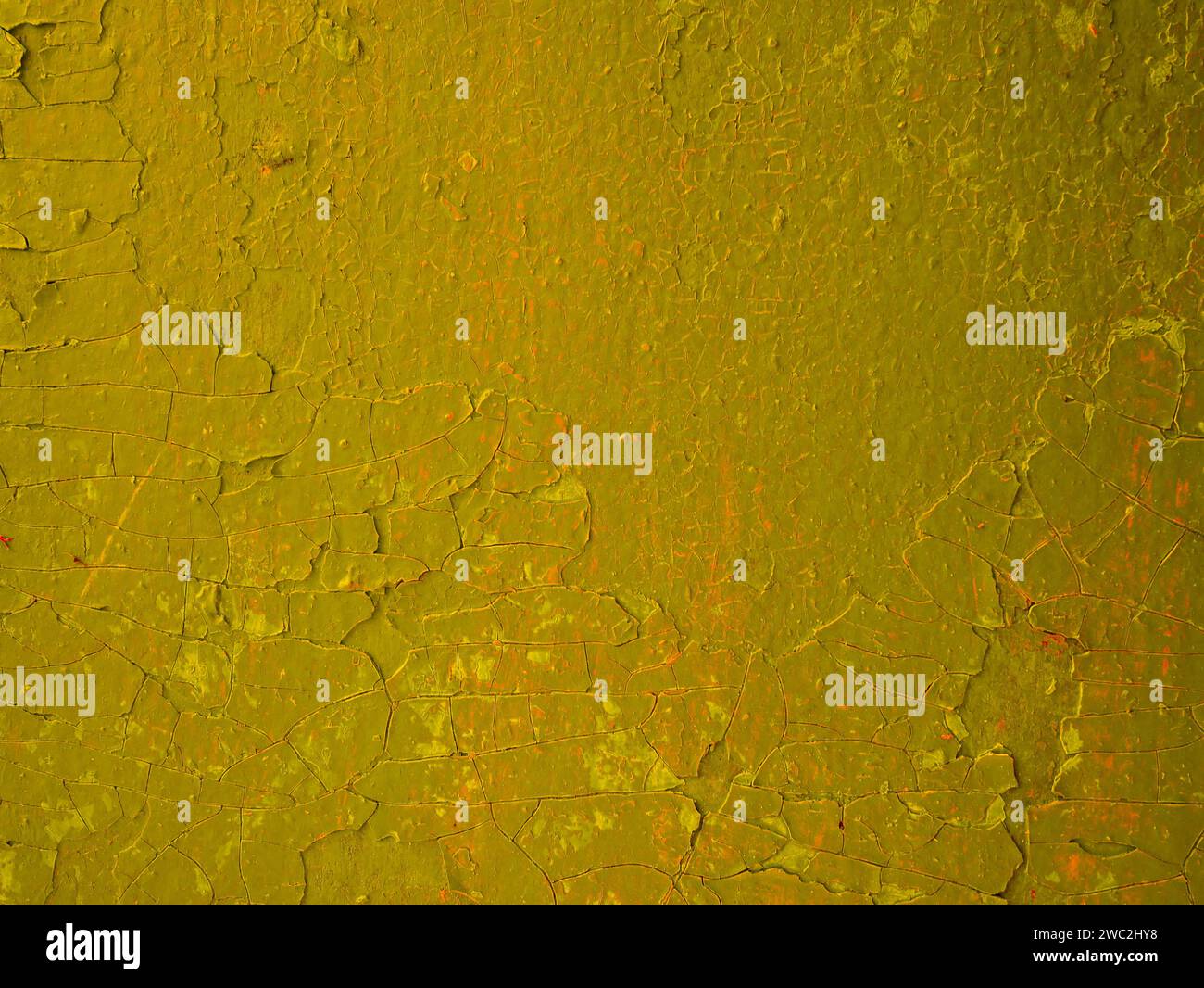 Surface of old peeling damaged orange paint Stock Photo - Alamy