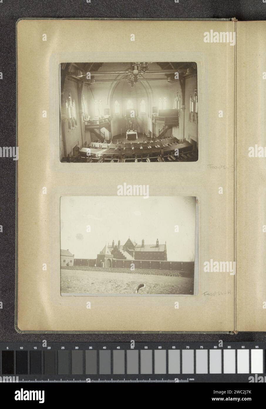 Church within the walls of the prison of Olelebshausen, Anonymous, c ...