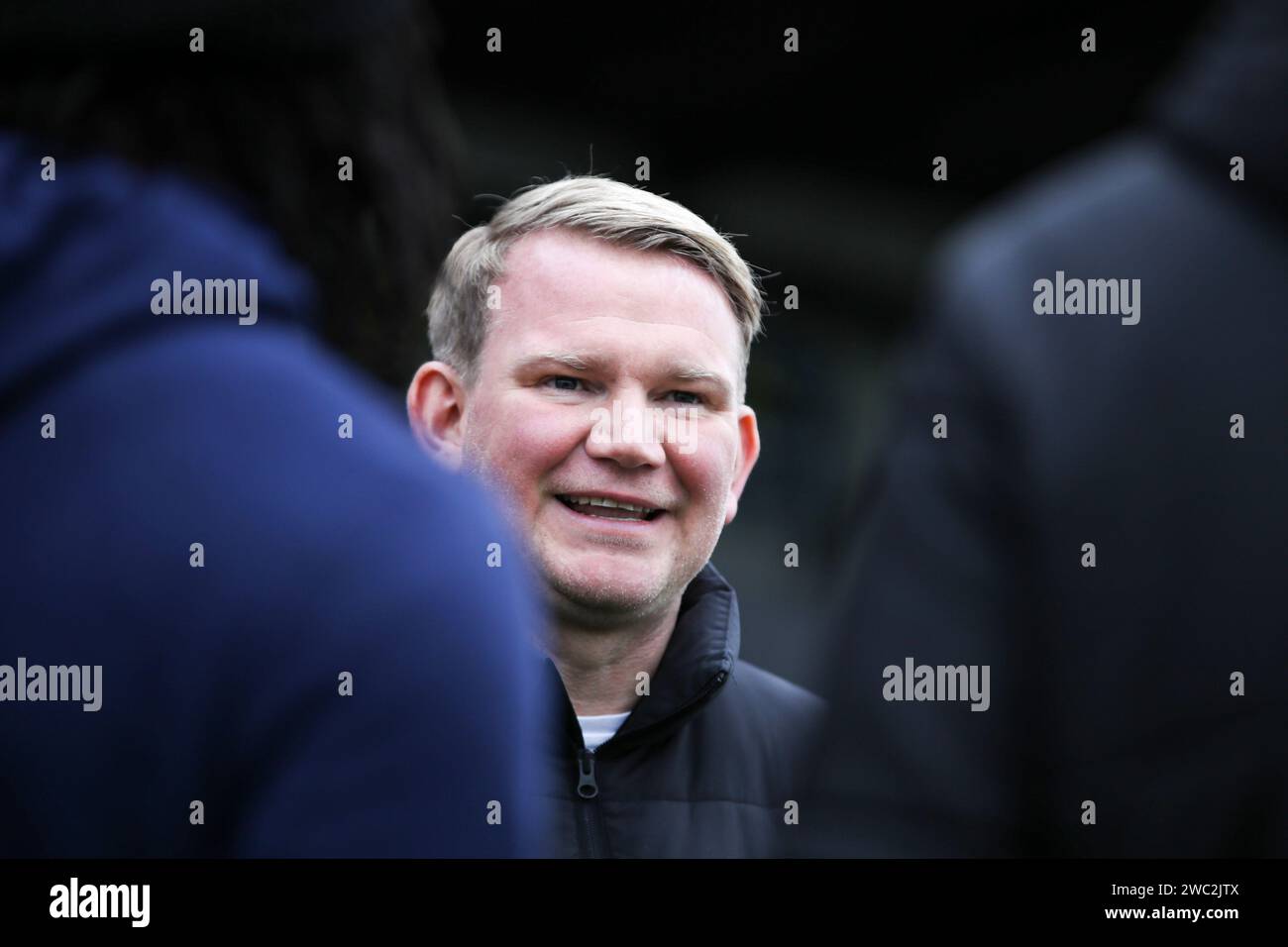 Pete Wild manager of Barrow AFC during the Sky Bet League 2 match ...