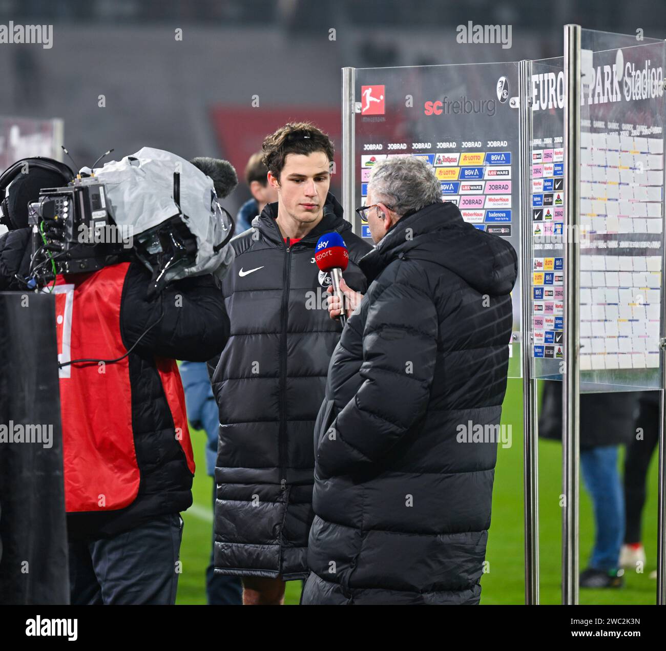 Freiburg Im Breisgau, Deutschland. 13th Jan, 2024. Merlin Roehl (SC ...