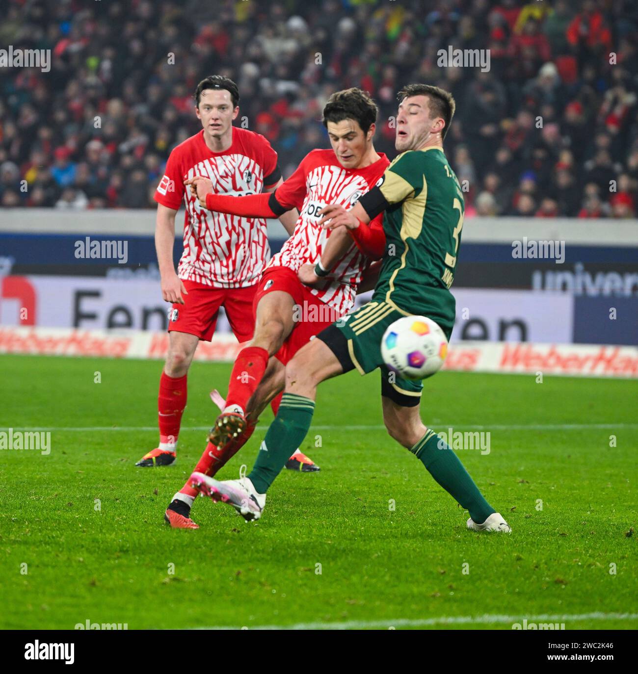 Freiburg Im Breisgau, Deutschland. 13th Jan, 2024. Merlin Roehl (SC ...