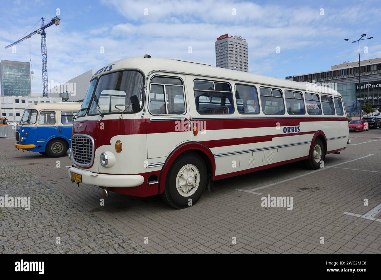 An old coach in Warsaw, Poland Stock Photo - Alamy