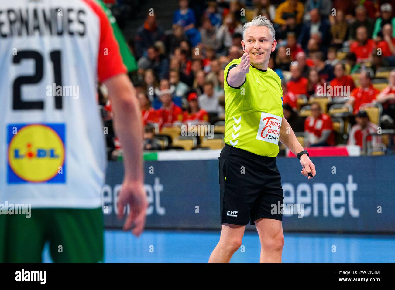 Munich, Germany. 13th Jan, 2024. Handball: European Championship, Czech ...