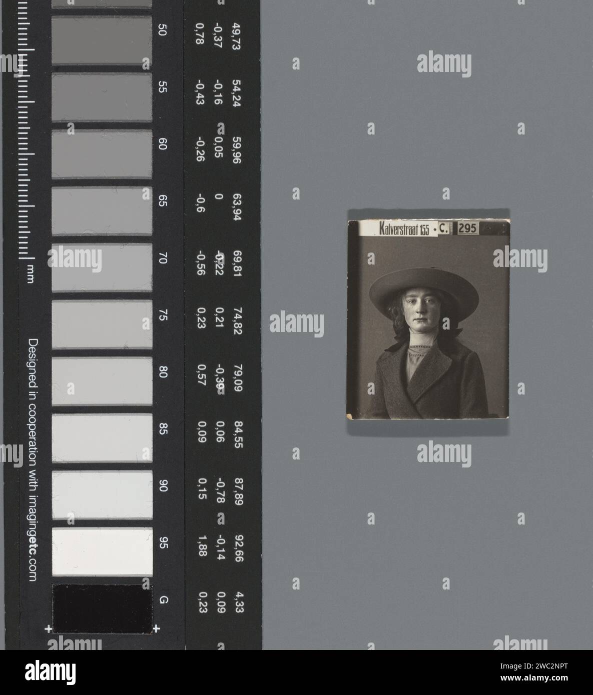 Portrait of an unknown young woman with hat, American Automatic ...