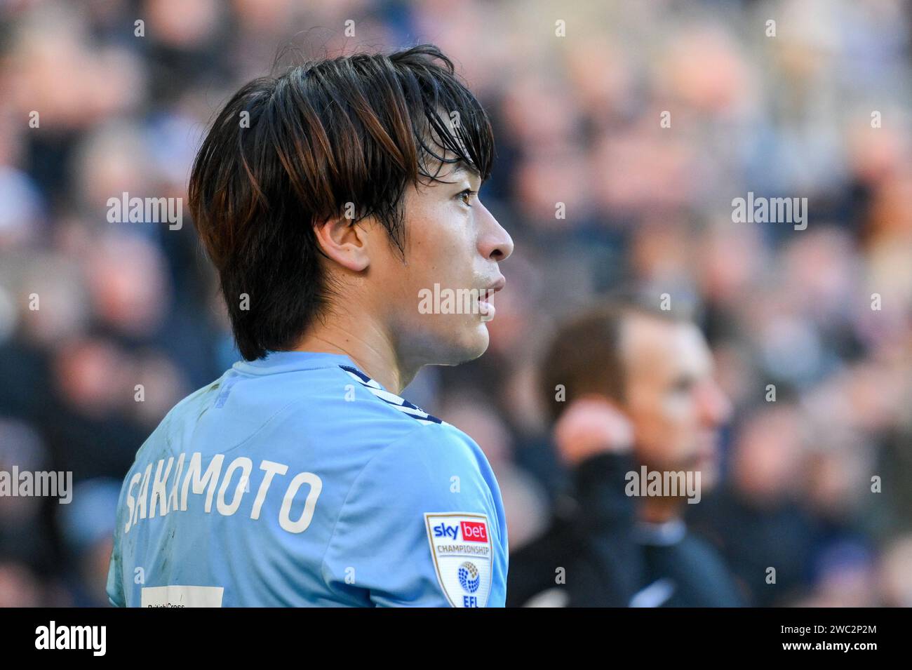 Tatsuhiro Sakamoto of Coventry City during the Sky Bet Championship ...