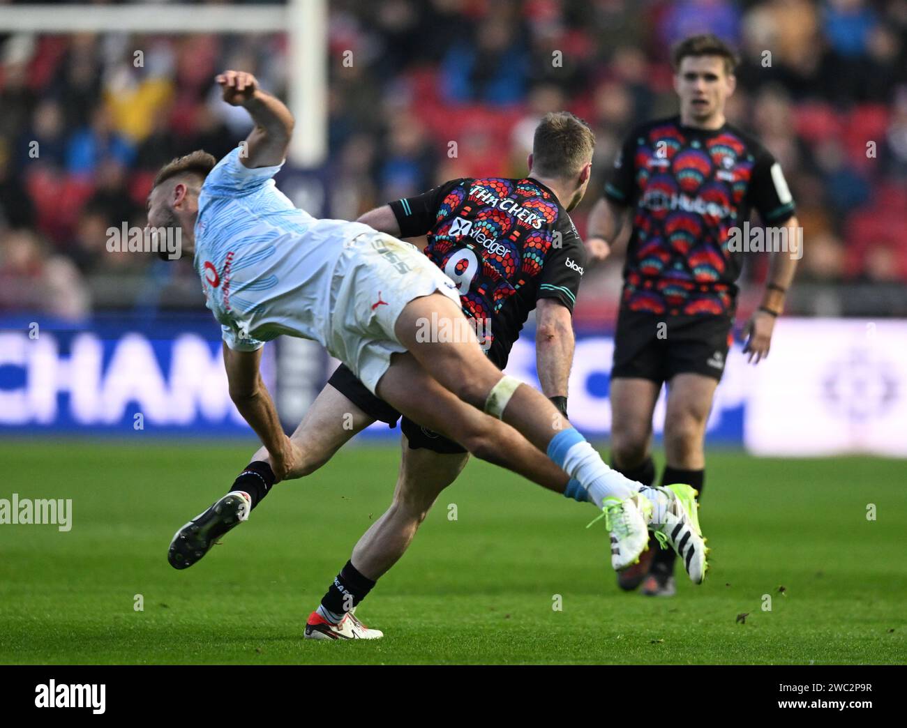 Ashton Gate, Bristol, UK. 13th Jan, 2024. Investec Champions Cup Rugby ...