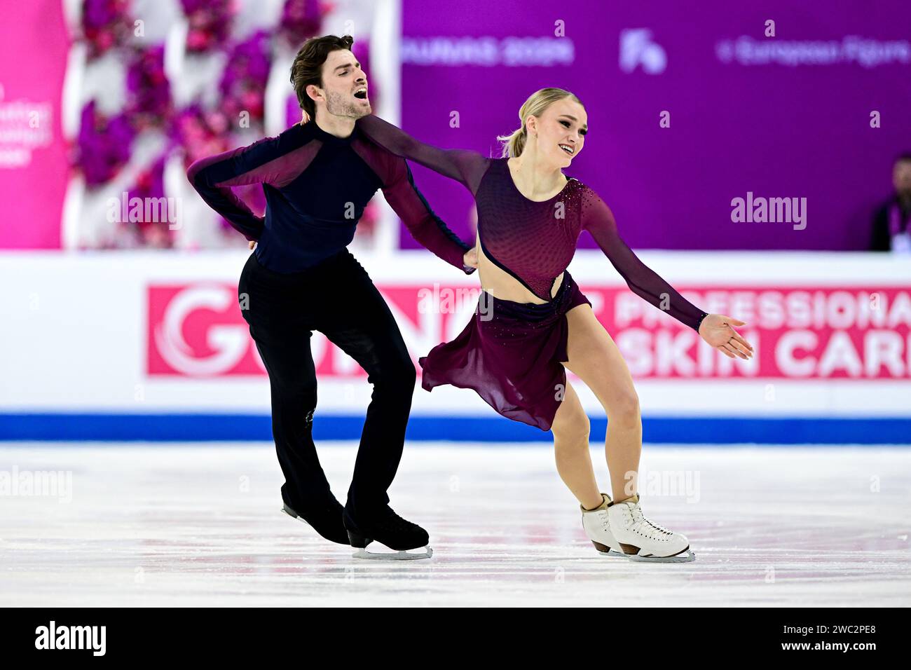Phebe BEKKER & James HERNANDEZ (GBR), during Ice Dance Free Dance, at ...