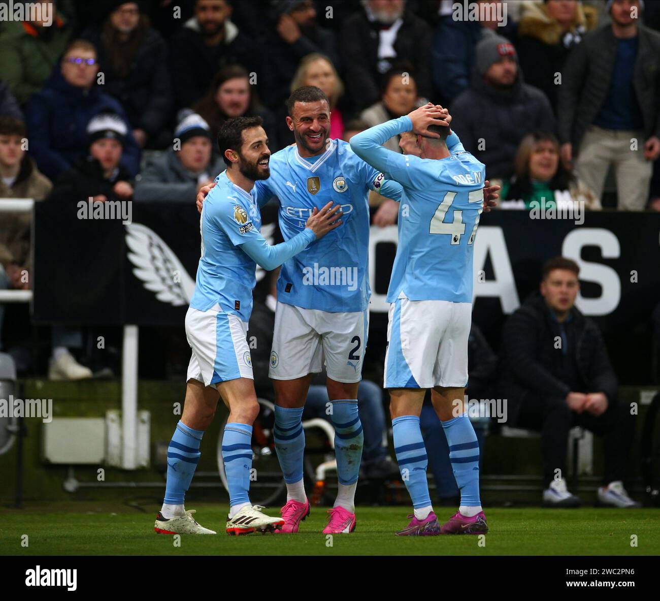 13th January 2024; St James' Park, Newcastle, England; Premier League ...