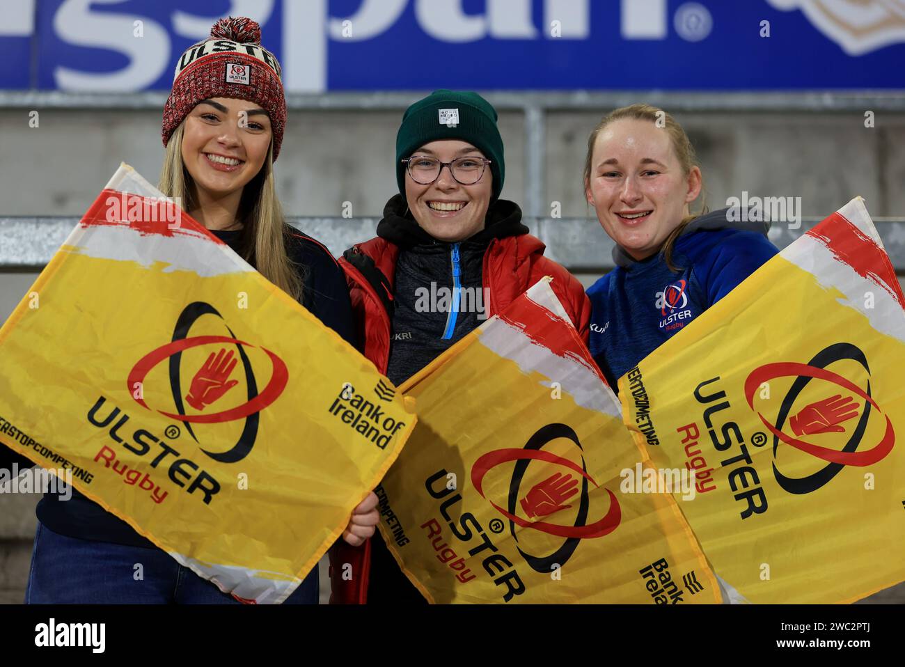 Ulster fans before the Investec Champions Cup match at the Kingspan ...