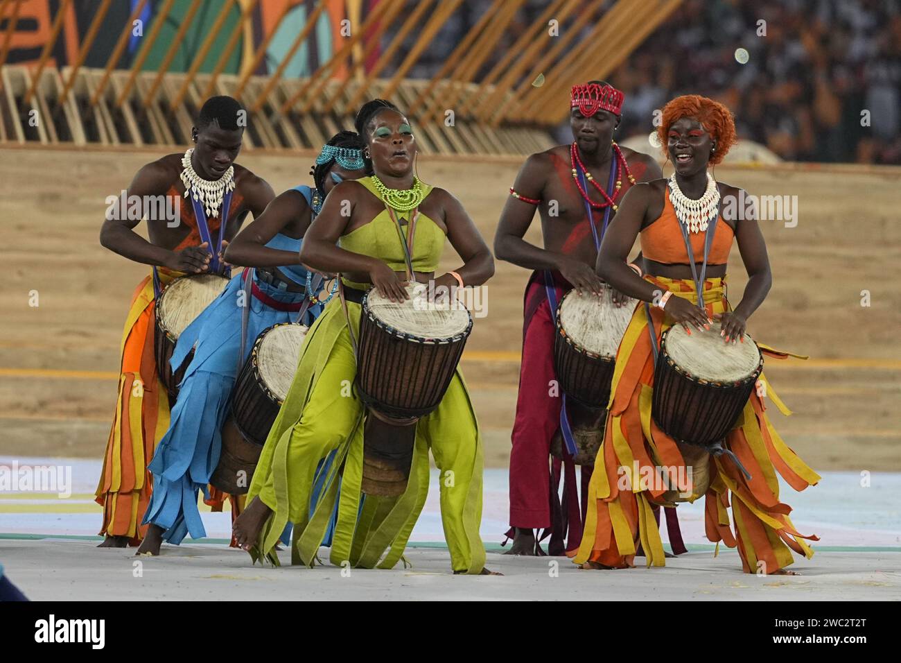 January 13, 2024. LIVE images from Group A African Cup of Nation 2023 ...