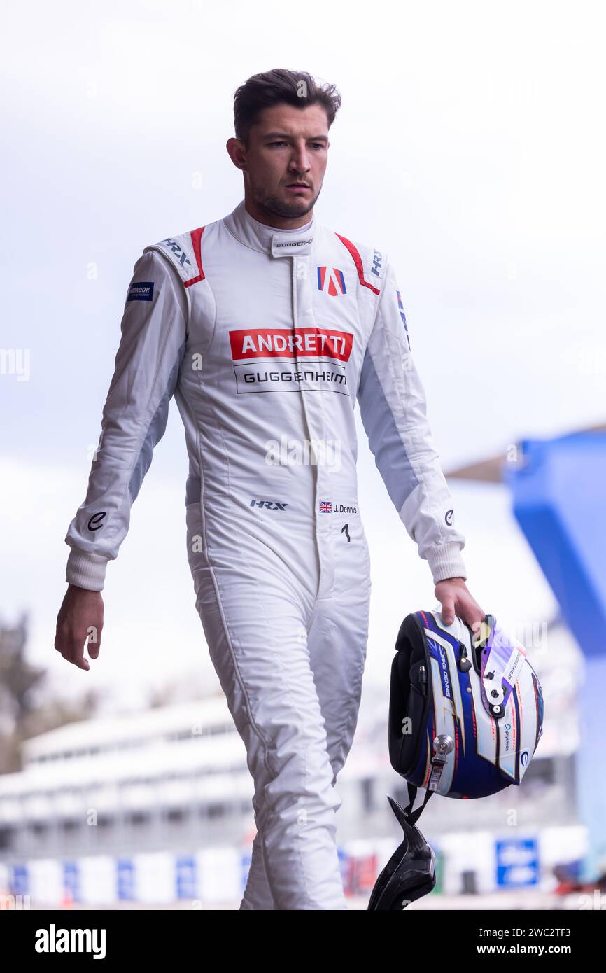 DENNIS Jake (gbr), Andretti Global, Porsche 99X Electric, portrait ...